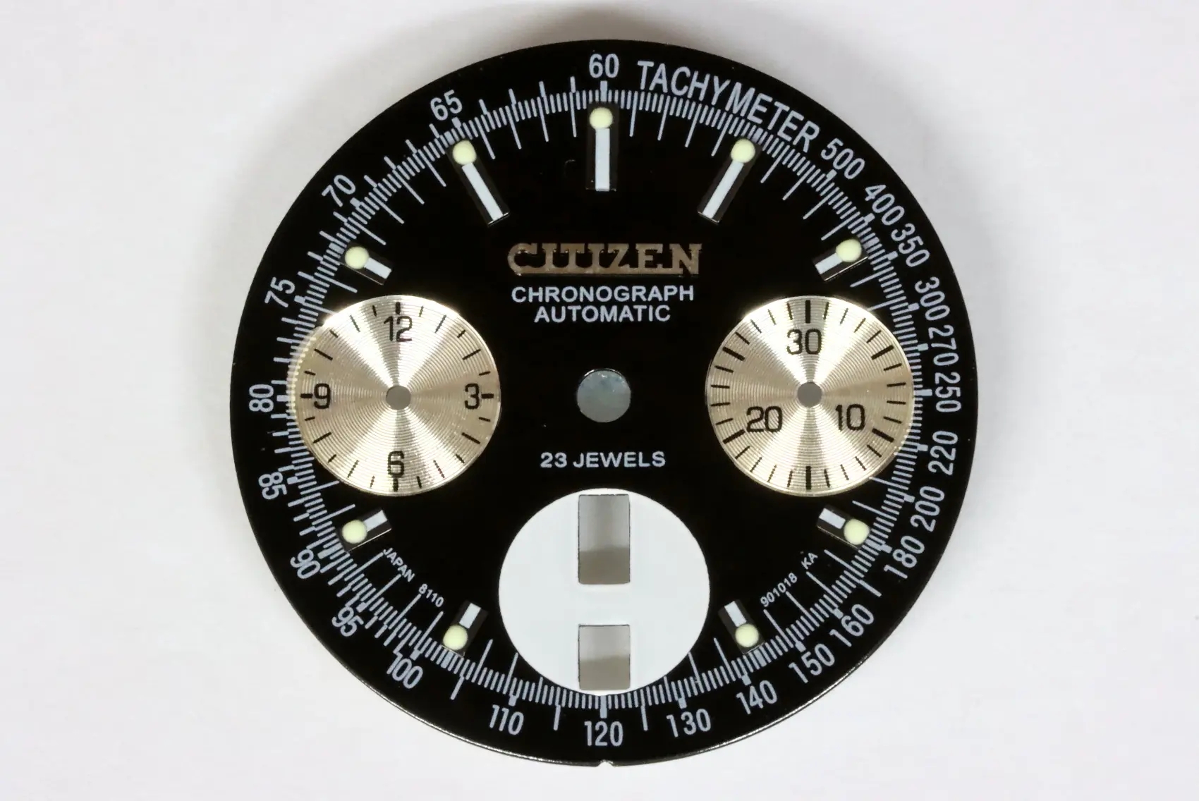 Dial for Citizen 8110 bull-head 67-9011/ 67-9020 chronographs ...