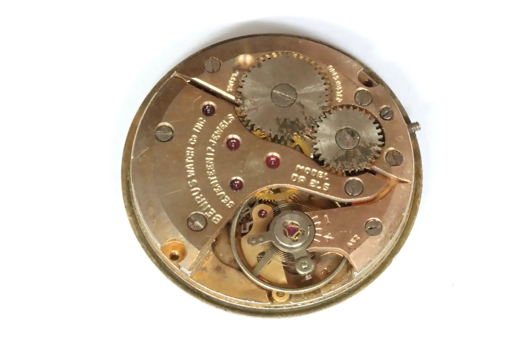 Benrus model DR 2L 5 movement for spares restore | Speedtimerkollektion